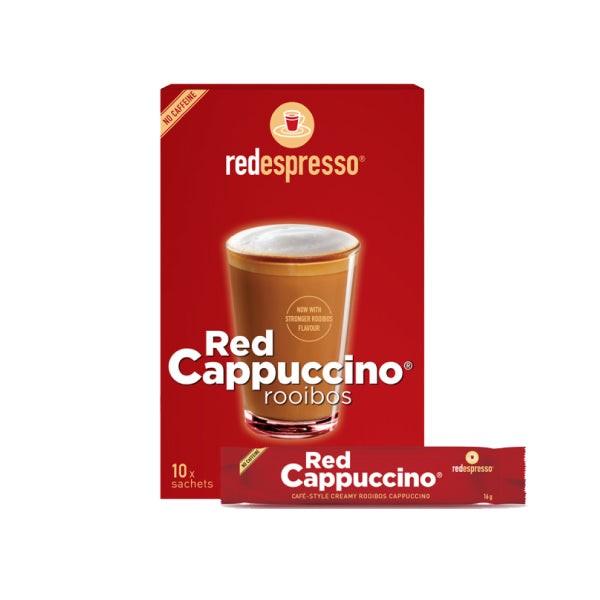 Red Espresso Red Cappuccino Sachets 160g (10x16g) – @food CULTURE