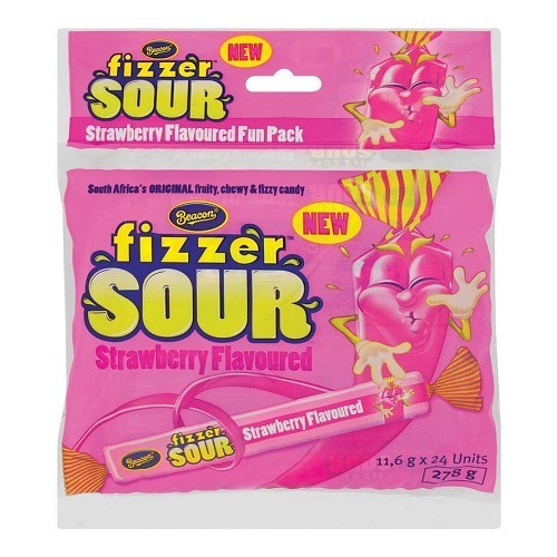Strawberry Flavoured Fizzer Fun Pack X 24 – @food CULTURE