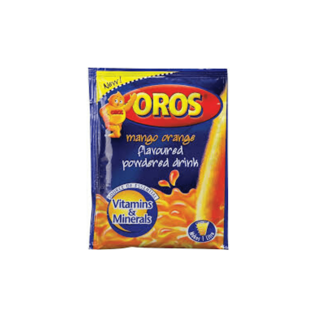 Oros Mango Orange Flavoured Powdered Drink Packet - 35g Sachet – @food ...