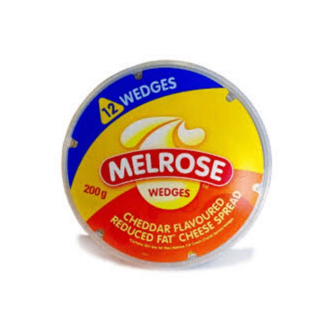 Melrose Cheddar Cheese Wedges 200g – @food CULTURE